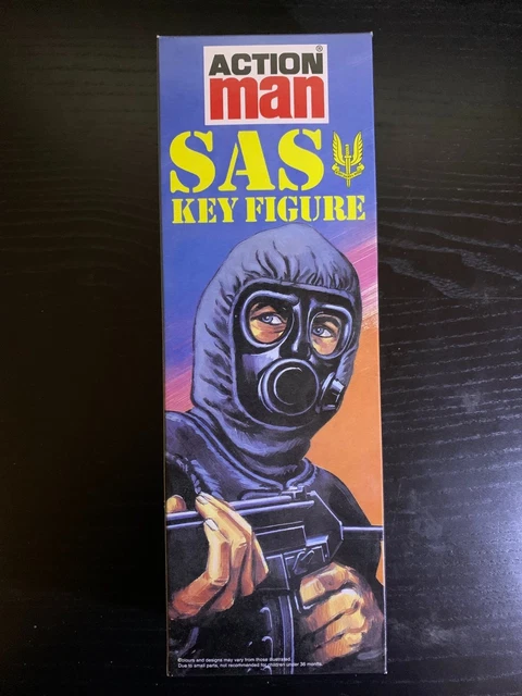 ACTION MAN 40TH anniversary SAS Key Figure. New, mint condition in box ...