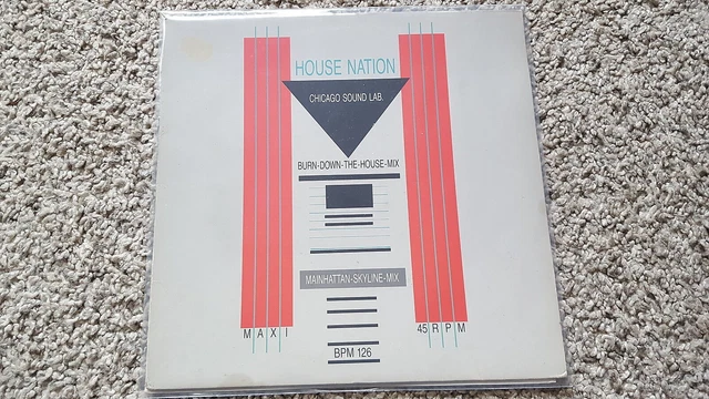 CHICAGO SOUND LAB. - House nation 12'' Disco Vinyl EUR 40,99 - PicClick IT