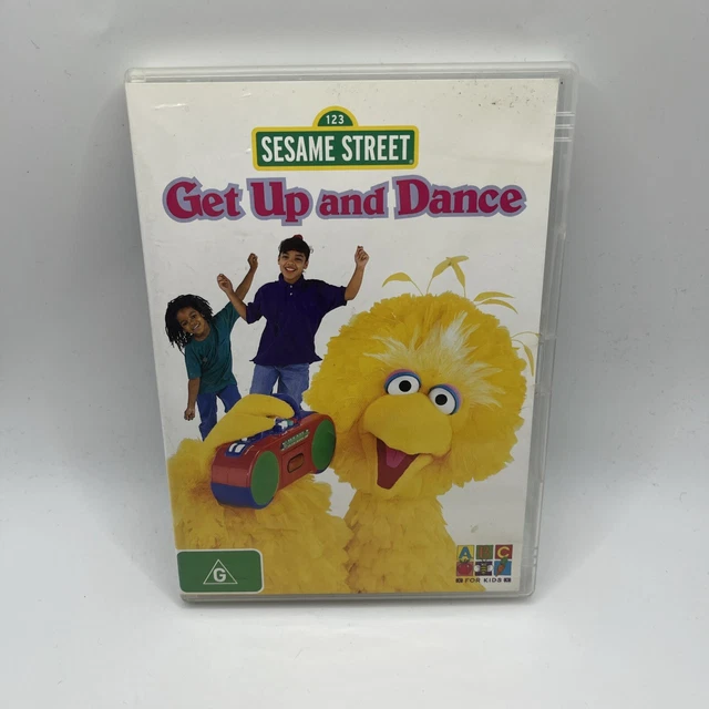 SESAME STREET GET Up and Dance - DVD - FREE POST $9.90 - PicClick AU