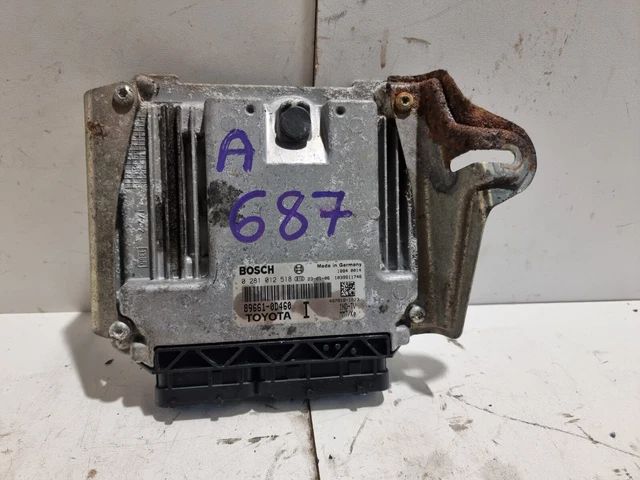 TOYOTA YARIS ECU Engine Control Module 1.4 Diesel 2006 MK2 XP90 OEM ...
