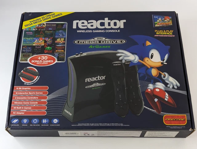 CONSOLE DI GIOCO wireless reattore serie Mega Drive Plug & Play grafica ...