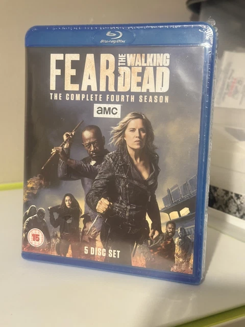 FEAR THE WALKING DEAD COMPLETE FOURTH SEASON Blu Ray (Series 4) 5-Disc ...