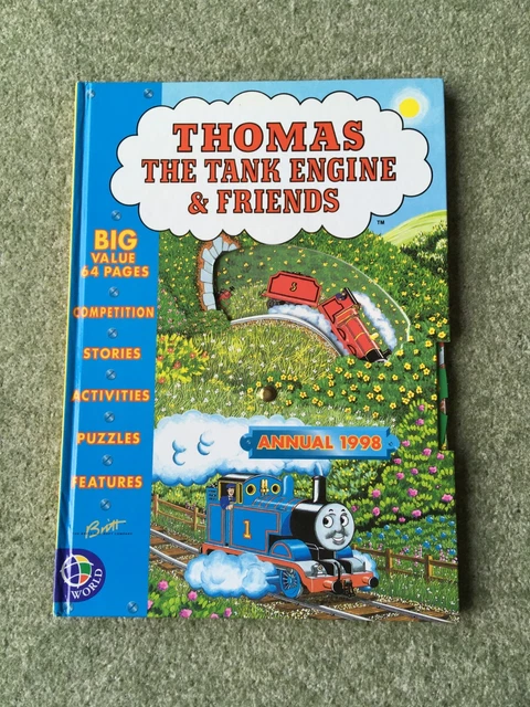 THOMAS THE TANK Engine and Friends Hardback Annual 1998 £4.99 - PicClick UK