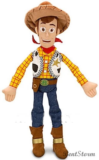 NEW 18& DISNEY Store Pixar Toy Story 3 Sheriff Woody Plush Cowboy Rag ...