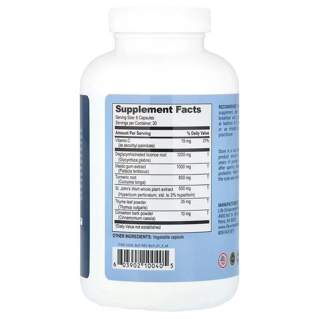 LIFE ENHANCEMENT, BYE-LORI Plus, 180 Caps, Expiry: 01/2027 £148.99 ...