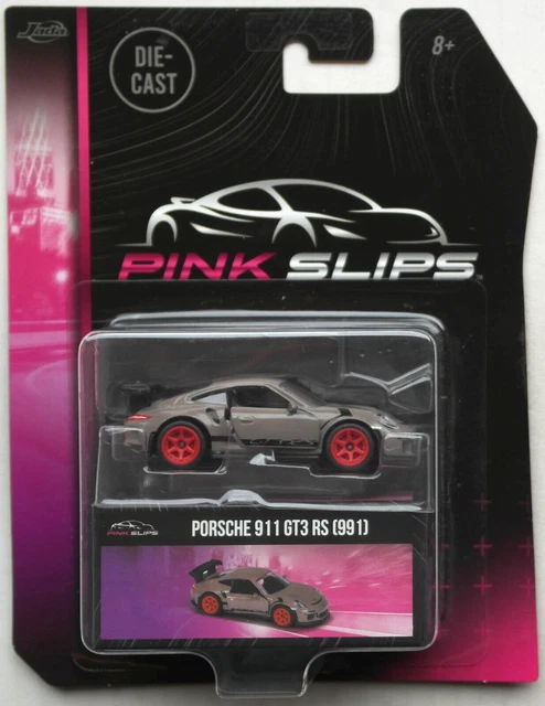 MAJORETTE JADA PINK Slips Porsche 911 GT3 RS grigio-marrone nuovo ...
