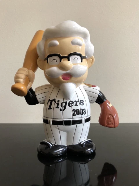 HANSHIN TIGERS X KFC Kentucky Colonel Sanders Champions Money Box Japan ...