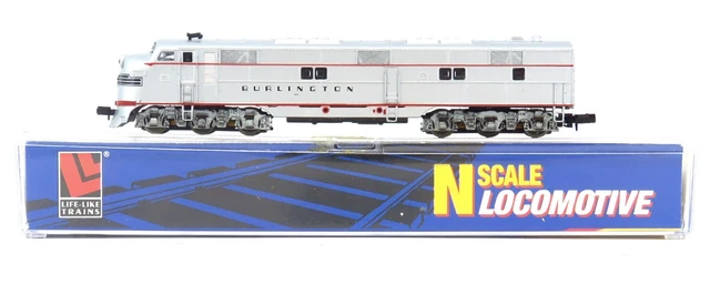 LIFE-LIKE (WALTHERS) 7028 EMD E7A Diesel Locomotive 9924A CB&Q ...