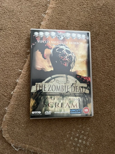 THE ZOMBIE DEAD (1981) UK R2 DVD VIPCO UNCUT HORROR aka ZOMBIE 3 BURIAL ...
