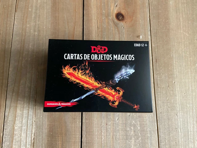 DUNGEONS & DRAGONS 5 - Cartas de Objetos Mágicos - juego rol - EDGE ...