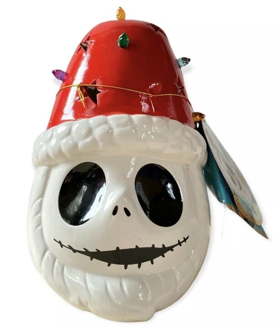 DISNEY NIGHTMARE BEFORE Christmas Light Up Jack Diorama Christmas Decor ...