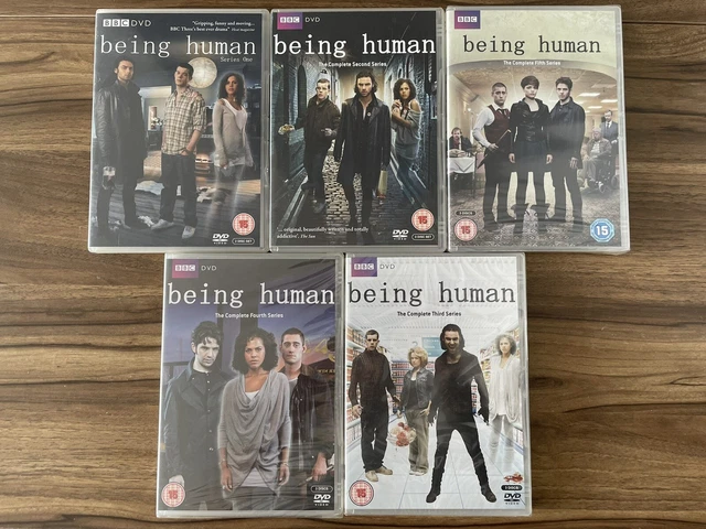 BEING HUMAN COMPLETE Series 1-5 DVD Box Set - Series 3-5 Are Factory ...