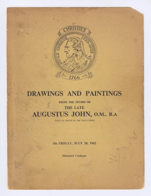 ORIGINAL PENCIL DRAWING signed John - Augustus John £2,301.72 - PicClick UK