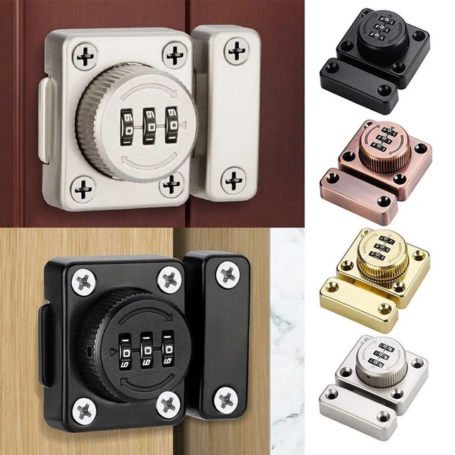SAFETY LOCK COMBINATION Lock 3-Digit Security Double-Way Adjustability ...