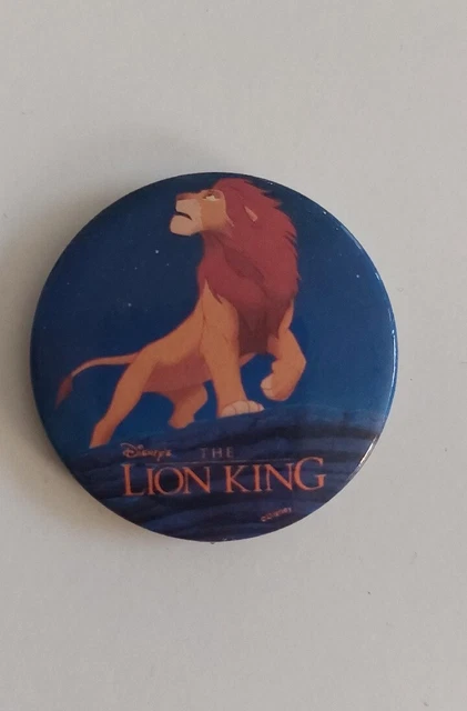 VINTAGE WALT DISNEY'S The Lion King Button Badge £2.00 - PicClick UK