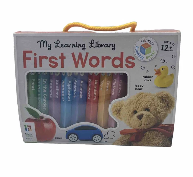 MY LEARNING LIBRARY First Words Board Box set di Hinkler nuovi libri ...