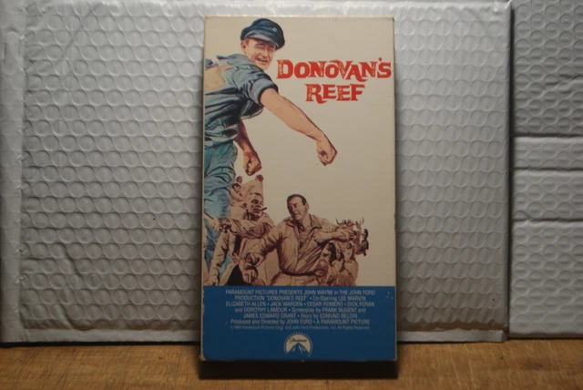 DONOVAN’S REEF (VHS, 1989) John Wayne Lee Marvin Action Comedy Duo £8.69 - PicClick UK