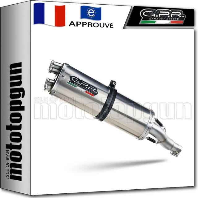 POT ECHAPPEMENT APPROUVE catalyse acier gpr pour honda crf 300 l ...