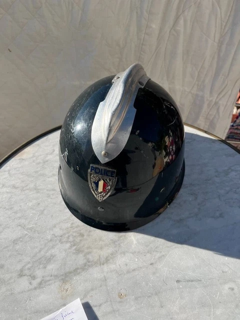 ANCIEN CASQUE DE police/CRS des années 70 EUR 34,00 - PicClick FR