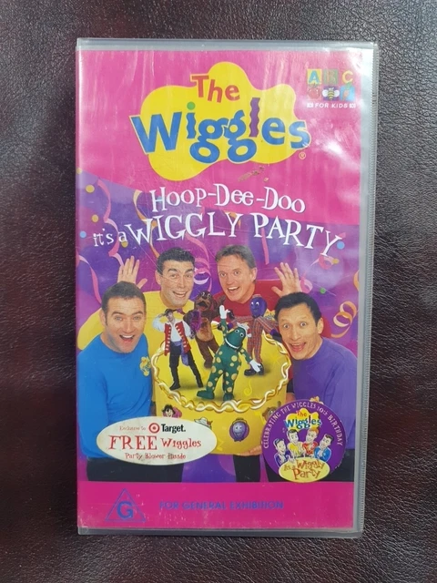 The Wiggles Hoop Dee Doo Its A Wiggly Party Vhs Video Tape £1883 4941