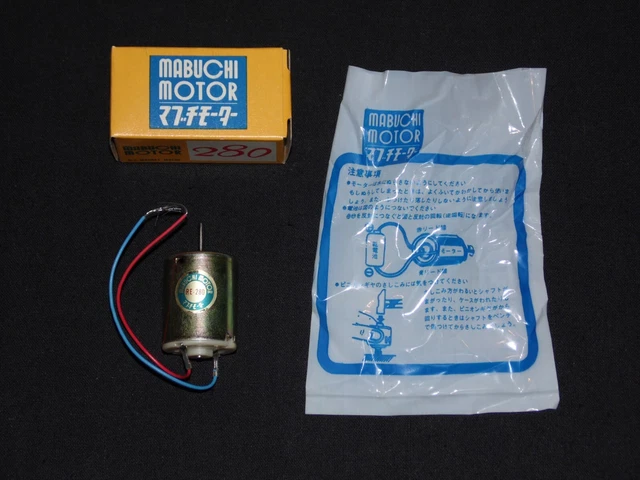 VINTAGE TAMIYA KYOSHO, MABUCHI RE-280 Motor For Model/RC Cars Planes ...