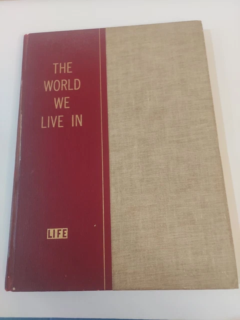THE WORLD WE Live In 1955, Vintage, Time Life Hardcover $21.62 ...