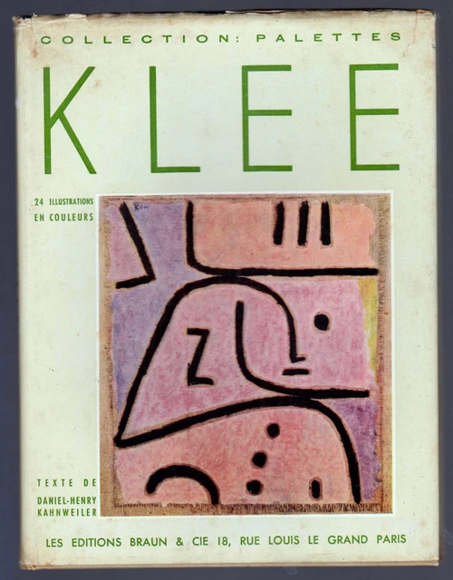 PAUL KLEE DANIEL-HENRY Kahnweiler Collection: Palettes 1950 Editions ...