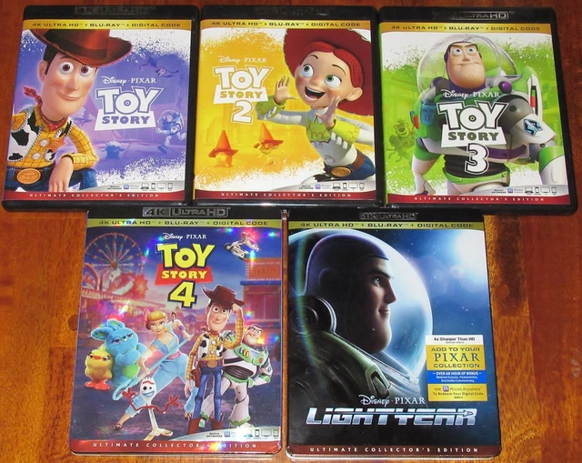 PIXAR TOY STORY Movie Collection + Lightyear [4K UHD, 1995-2022] - 5 ...