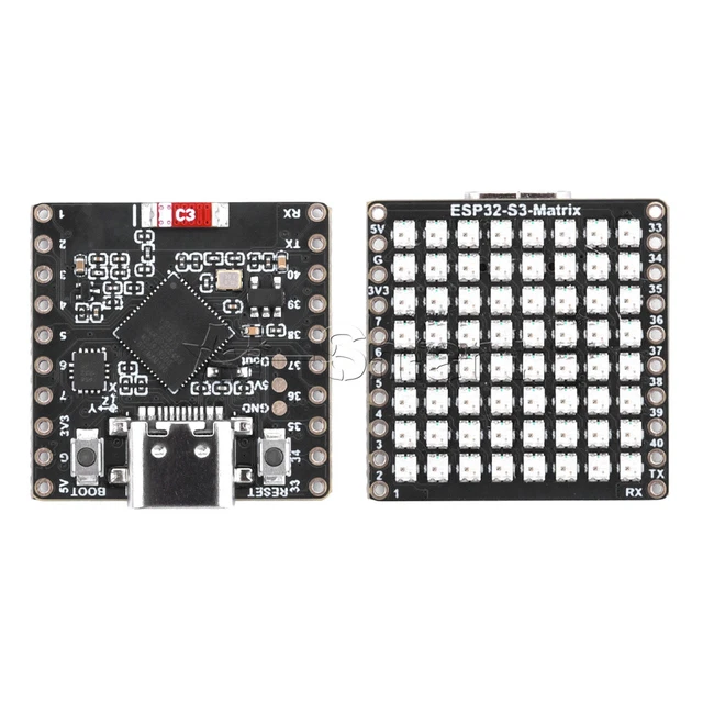 ESP32-S3-MATRIX SCHEDA DI sviluppo Bluetooth WIFI con matrice LED 8X8 ...