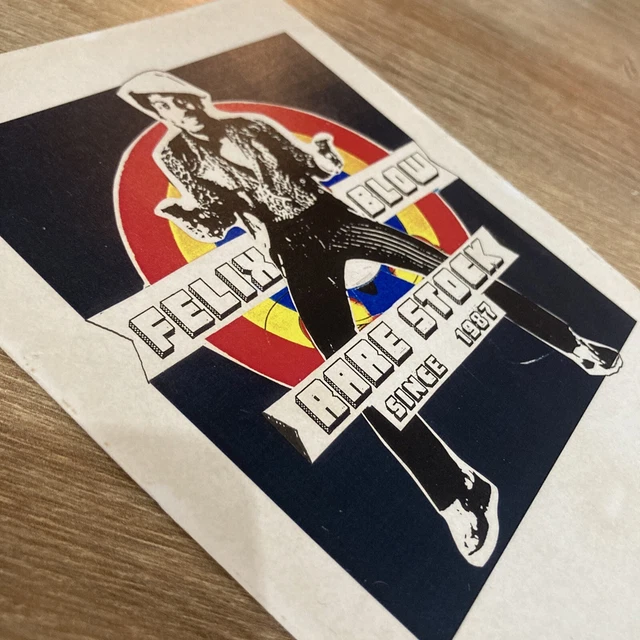 FELIX BLOW A5 Size Flyer, Rare Stock Since 1987 + Union Jack Sticker ...