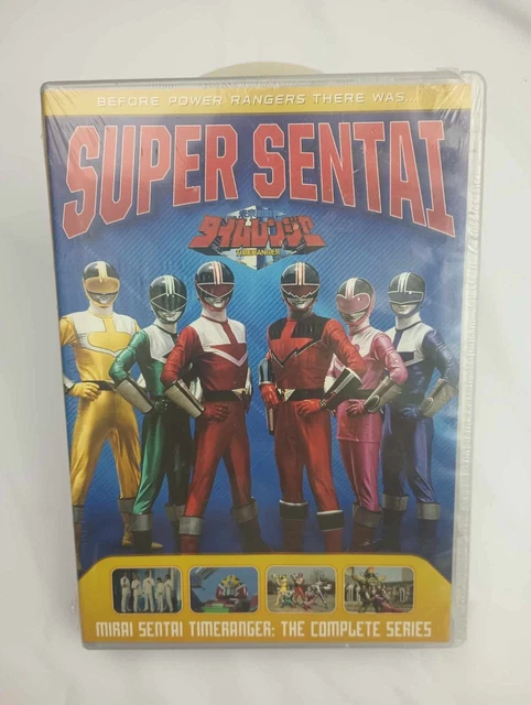 SUPER SENTAI MIRAI Sentai Timeranger The Complete Series (DVD) NEW ...