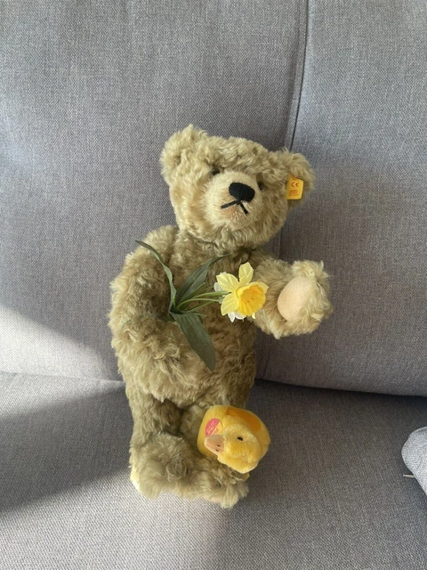 STEIFF - LIMITED Edition- Growler Bear -DYLAN SPRING -654466 and Baby ...