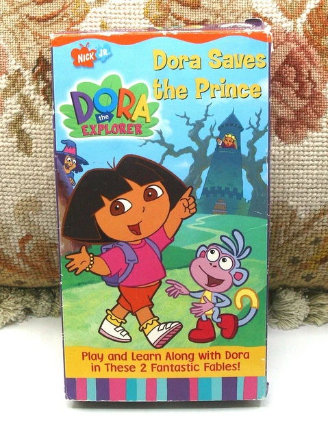 DORA THE EXPLORER Saves The Prince Vhs Video Tape Nick Jr £4.40 ...