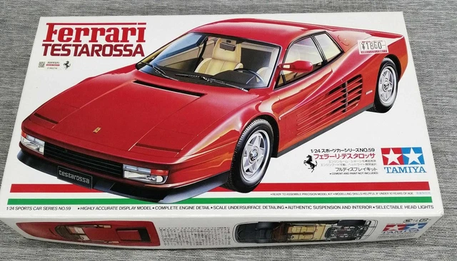 TAMIYA NO.59 1/24 Ferrari Testarossa EUR 107,66 - PicClick DE