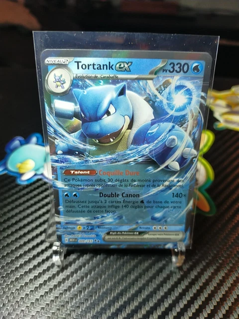 CARTE POKÉMON TORTANK EX 009/165 MEW Ecarlate & Violet Pokémon 151 FR ...
