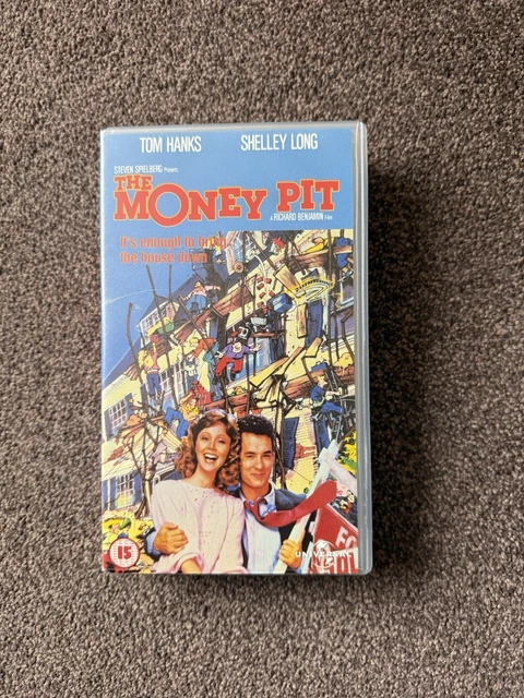 THE MONEY PIT Vhs , Excellent Condition, Tom Hanks , Cert 15 , Rare £5. ...
