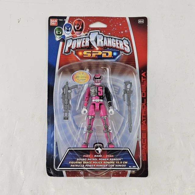 POWER RANGERS SPD Pink Sound Patrol Ranger Bandai Figure 2005 £29.99 ...