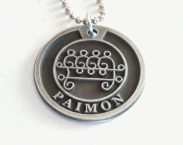 KING PAIMON ALT Goetia Pendant-Ars Goetia Demon $10.00 - PicClick