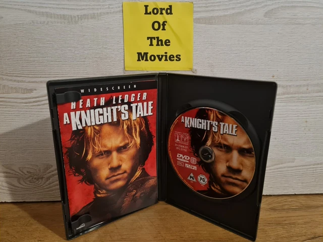A KNIGHTS TALE (DVD, 2001) Heath Ledger Mark Addy Family Classic ...