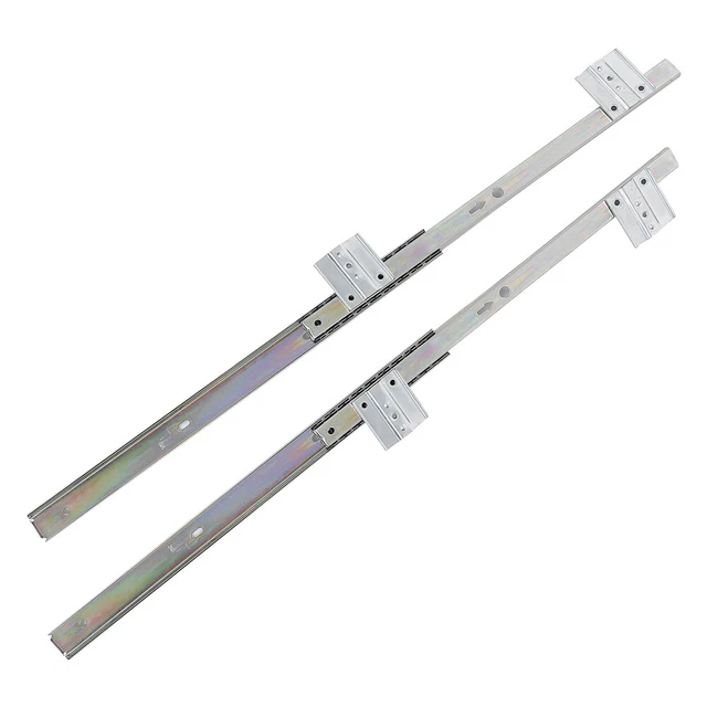 KEYBOARD RAILS STEEL Office under Mount Table Extension Tray Computer £ ...