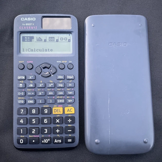 CASIO FX-85GTX CLASSWIZ Scientific Calculator Black £24.99 - PicClick UK