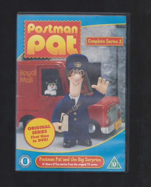 POSTMAN PAT - Series 2 - Postman Pat And The Big Surprise DVD (U) 1990 ...