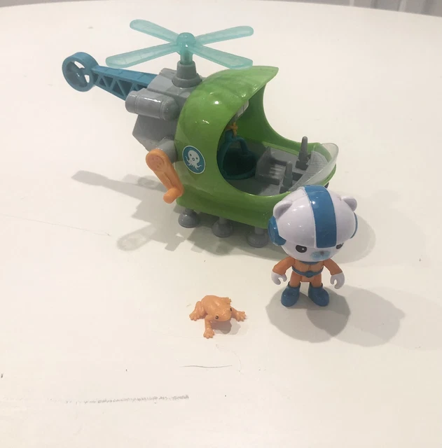 FISHER-PRICE OCTONAUTS GUP H Helicopter Captain Barnacles Frog Complete ...