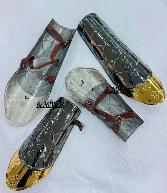 MEDIEVAL GREEK ROMAN Centurion arm/Leg guard Armor, Bracers Armor ...