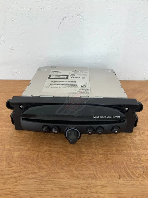 BMW MINI R55 R56 R57 R58 LCI Sat Nav Cd Disc Player Head Unit Alpine ...