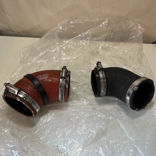 VOLKSWAGEN TRANSPORTER T6 Twin Turbo Intercooler Pipe/Hose X2 ...