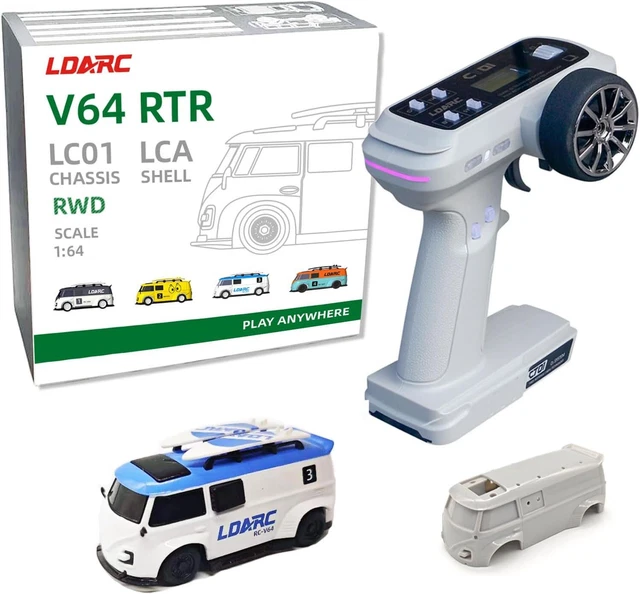 LDARC 1:64 SCALE Mini RC Sports Car 2.4Ghz Ideal for Racing Enthusiasts ...