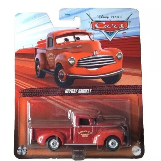 DISNEY PIXAR CARS Diecast Vehicle HEYDAY SMOKEY Brand New Same Day Post ...