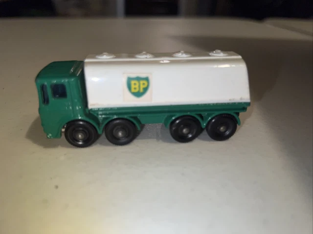 MATCHBOX SERIES NO. 32 BP Leyland Petro Tanker Lesney England Vintage ...
