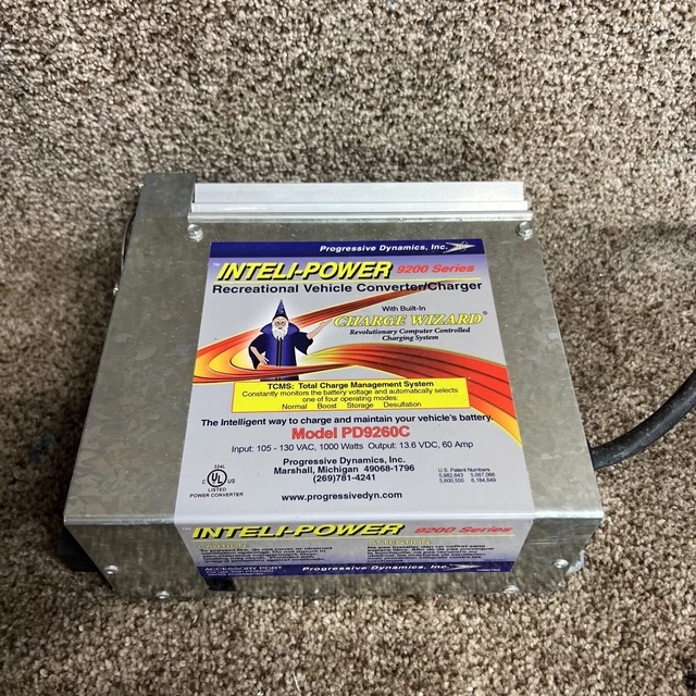 INTELI-POWER PD9260C RV Converter w/ Charge Wizard 60AMP Progressive ...